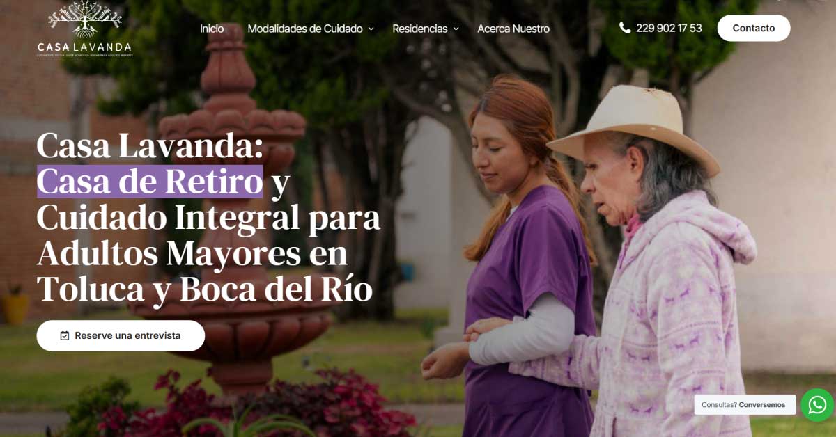 Casa De Retiro Para Adultos En Toluca Y Boca Del Río Casa Lavanda